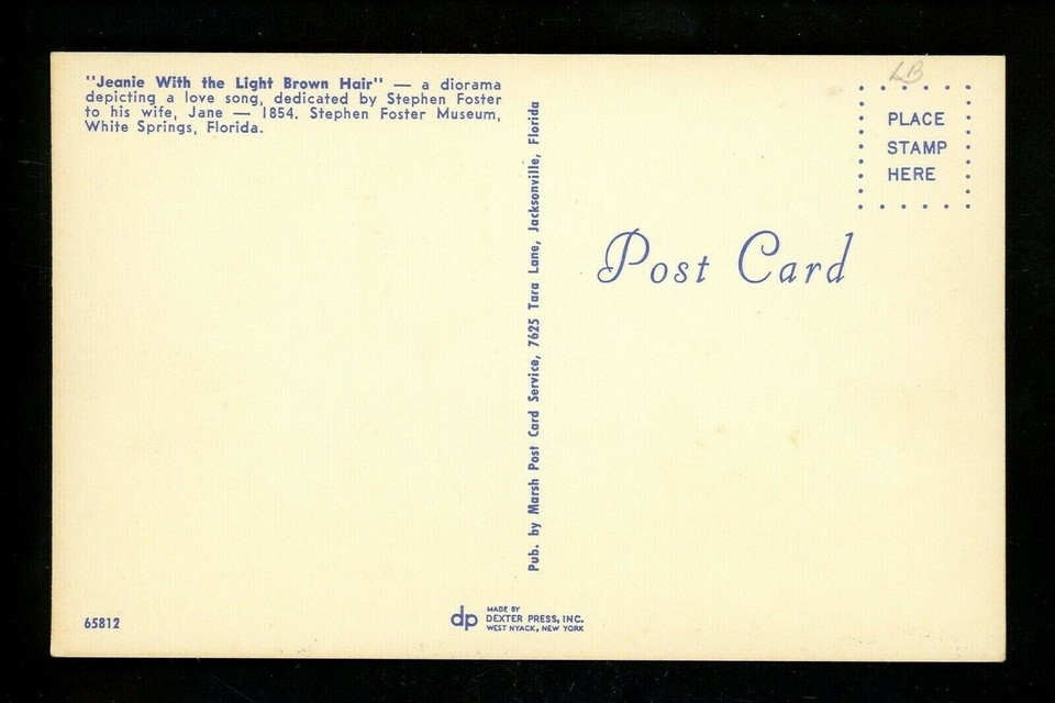 Florida FL postcard White Springs, Stephen Foster Museum chrome | eBay