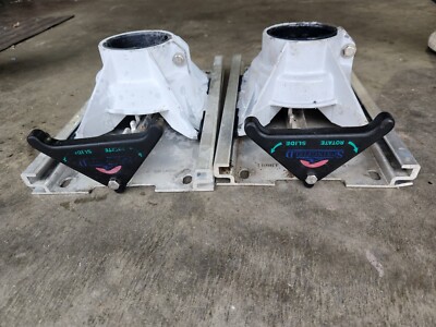 Pair Of Springfield Marine Cam-Lock Slide Heavy Duty Anodized Boat ...