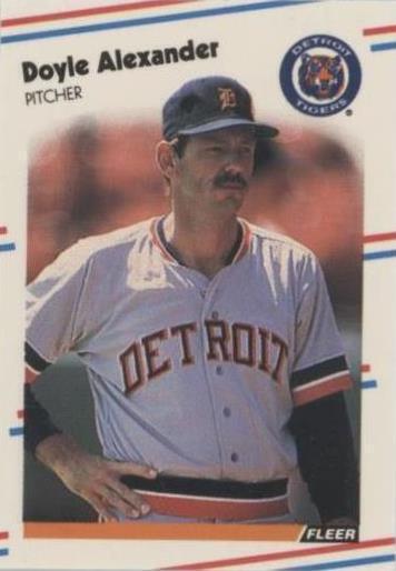 1988 Fleer Classic Miniatures - Doyle Alexander #21 for sale online | eBay