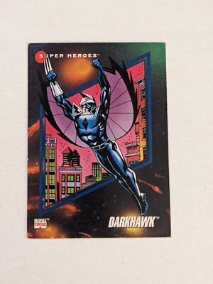 Darkhawk # 26 Super Heroes Marvel Comics Card 1992 Impel Dark Hawk | eBay