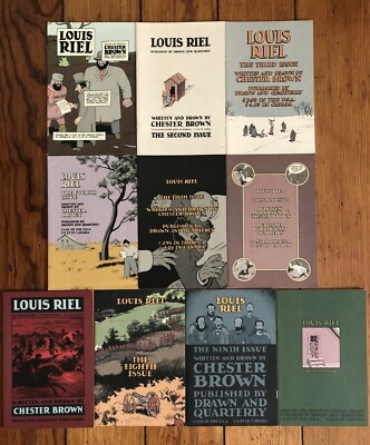 Louis Riel 1-10 Chester Brown D+Q 1999 FULL RUN (from Peter Bagge ...