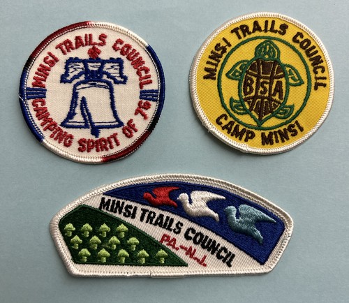 Vintage 1970’s Minsi Trails Council PA-NJ Boy Scout Patches | eBay