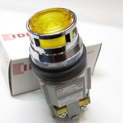 NEW For IDEC Push Button Switch With Yellow light ALFN22211DNY 30 ...