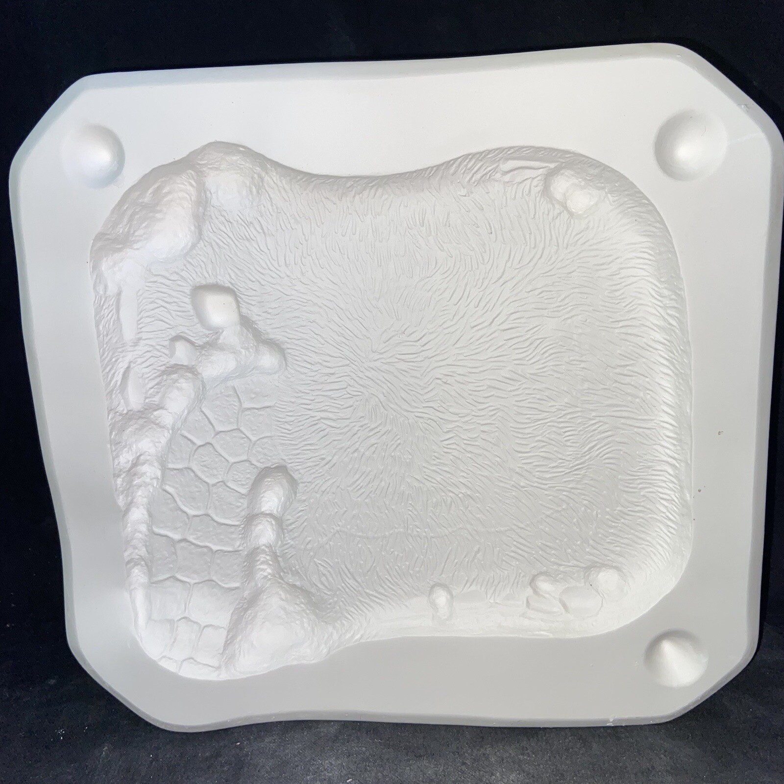 Scioto Ceramic Slip Mold S-841 8" Yard and Path Christmas Village Base ...