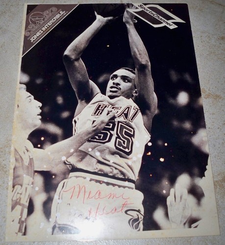 Billy Thompson Miami Heat NBA Vintage Photo; Sports Channel Jones ...