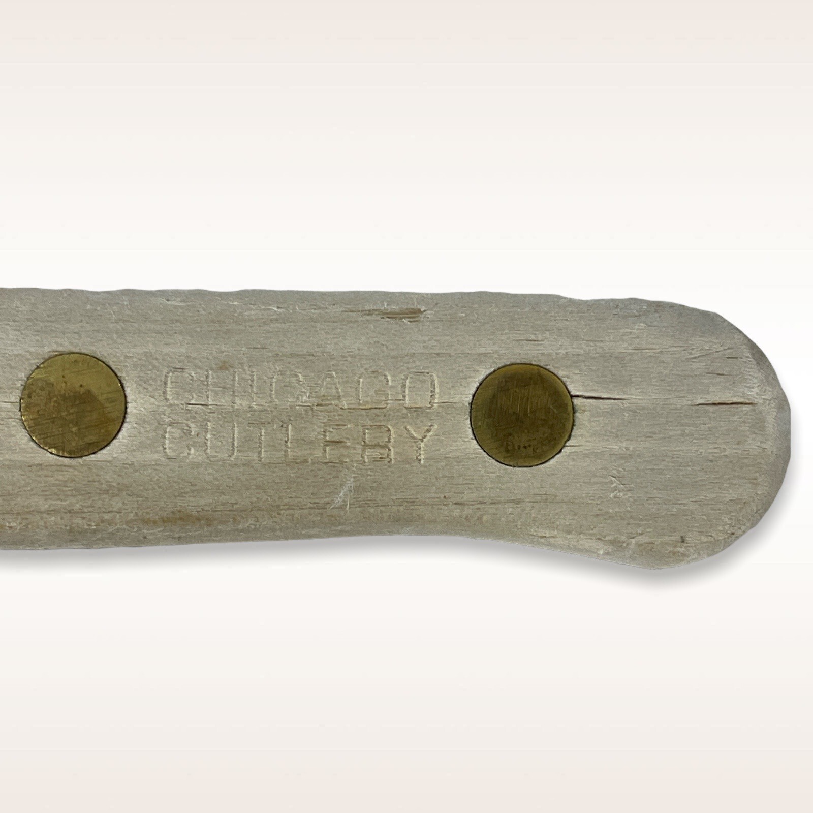 Chicago Cutlery C42 Chefs Knife 7” Blade Full Tang Cherry Wood Handle ...