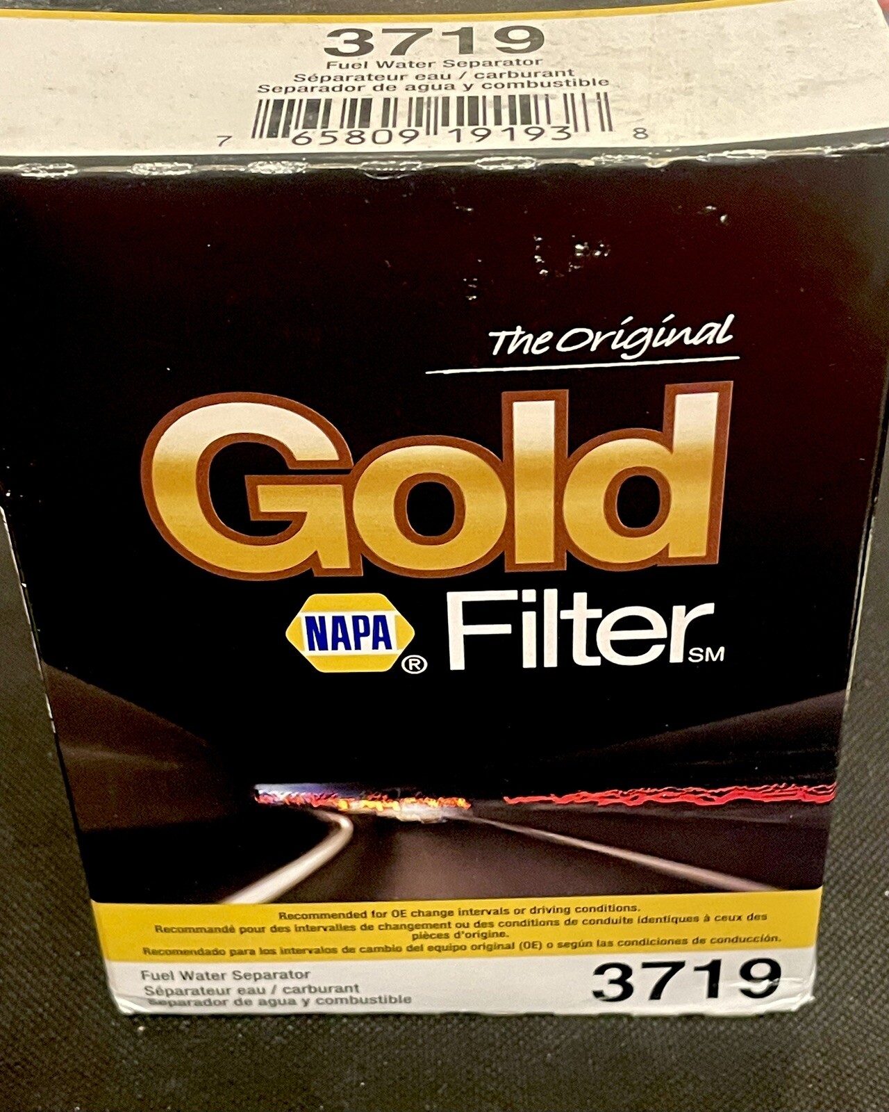 NAPA 3719 - Fuel filter cross reference