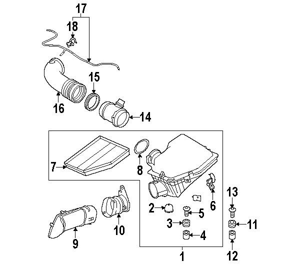 BMW 13717521023 GENUINE OEM AIR FILTER ELEMENT | eBay