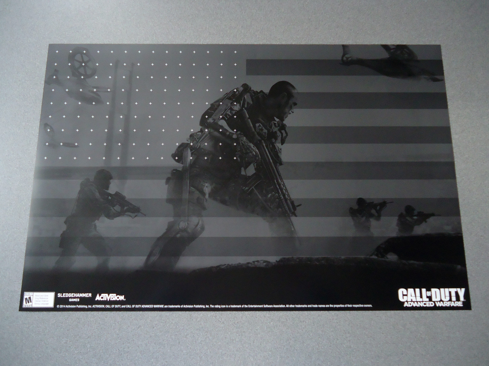 Call of Duty Advanced Warfare Poster Lanscape Style Poster COD PS4 XBOX ...