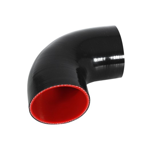 3'' 76MM 90 Degree Elbow Silicone Hose Pipe Intercooler Coupler Turbo ...