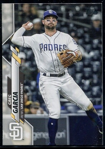 2020 Topps Baseball Greg Garcia #U-68 San Diego Padres | eBay