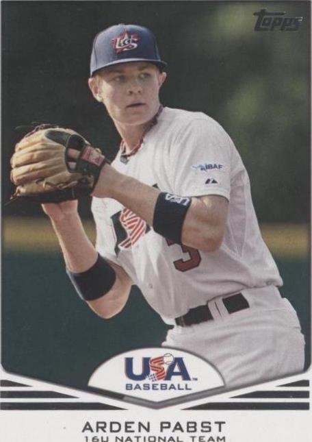 2011 Topps USA Baseball Team - Arden Pabst #USA-35 (RC) for sale online ...