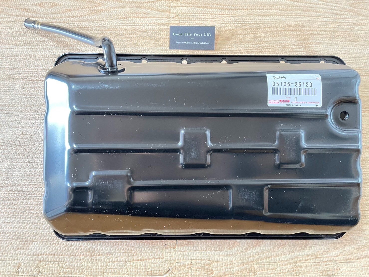TOYOTA GENUINE 05-15 TACOMA 2.7L 4CYL AUTOMATIC TRANSMISSION OIL PAN ...