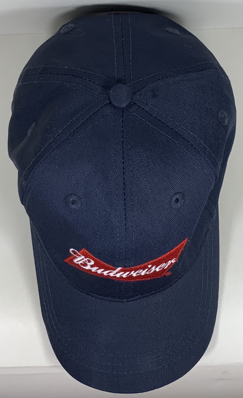 Budweiser Beer Cap Adjustable Navy Blue Baseball Hat … - Gem