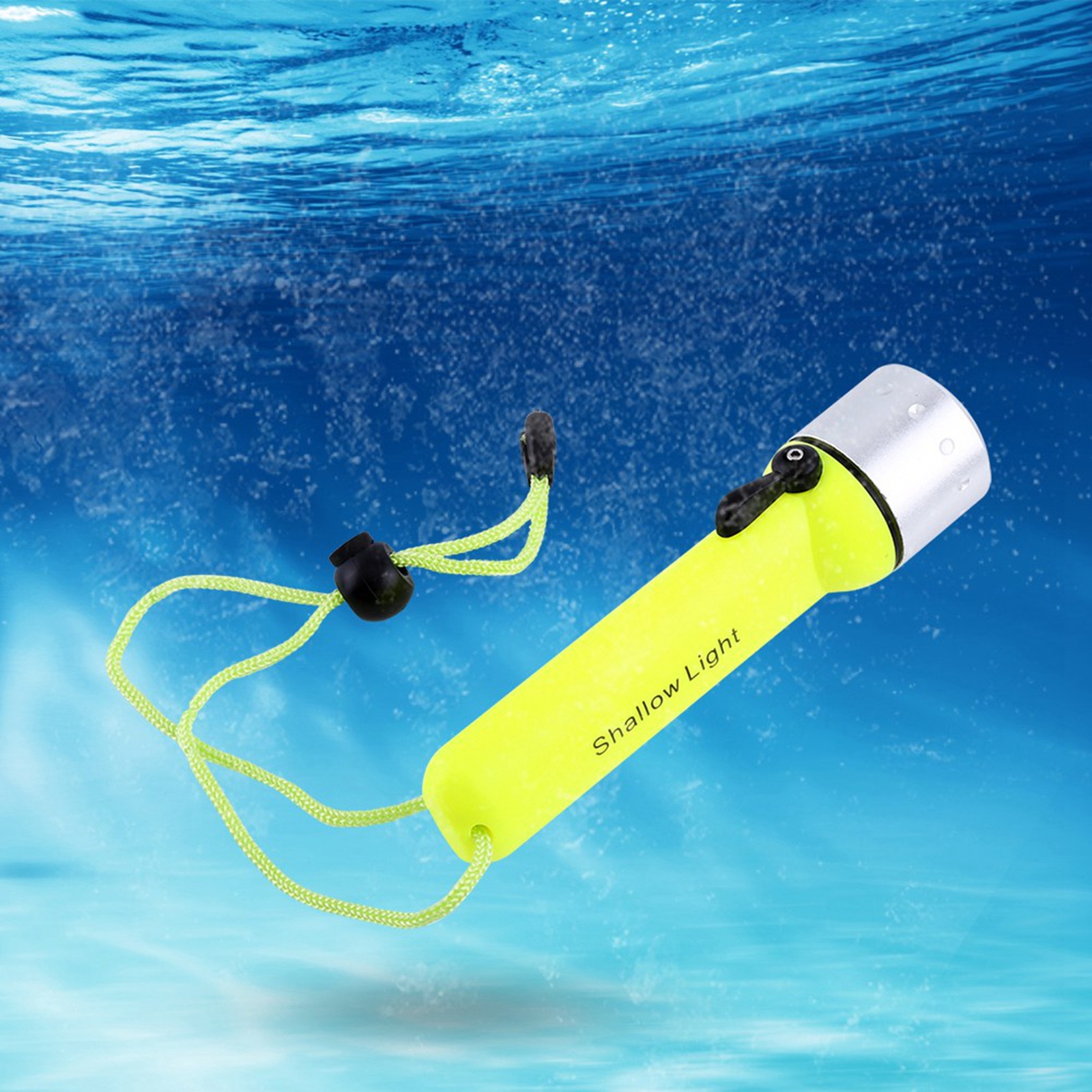 LED Diving Flashlight Waterproof Torch Light Professional Scuba Under ...