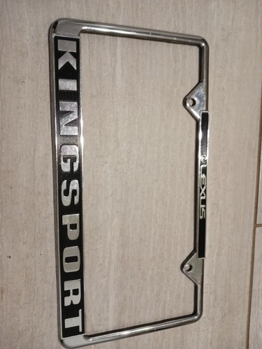 LEXUS KINGSPORT TN DEALERSHIP STAINLESS STEEL CHROME License Plate ...