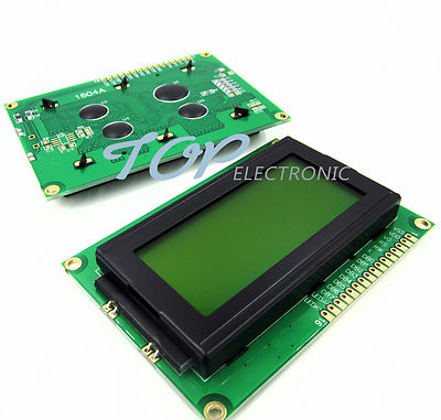 LCD 16x4 1604 Character LCD Display Module LCM Yellow Blacklight 5V ...