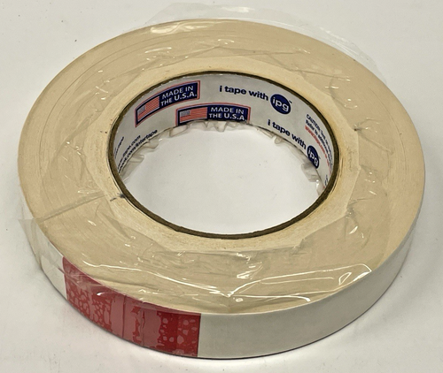 Intertape 591 Double Sided 1 inch Flat Back Paper Tape 36 yds Beige | eBay