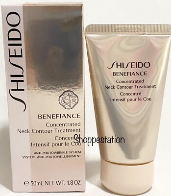 Shiseido Benefiance Concentrate Neck Contour Treatment 1.7oz / 50ml New ...