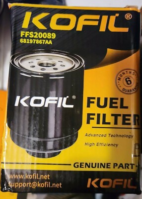 KOFIL FUEL FILTER FFS20089 for DODGE RAM 6.7 CUMMINS | eBay