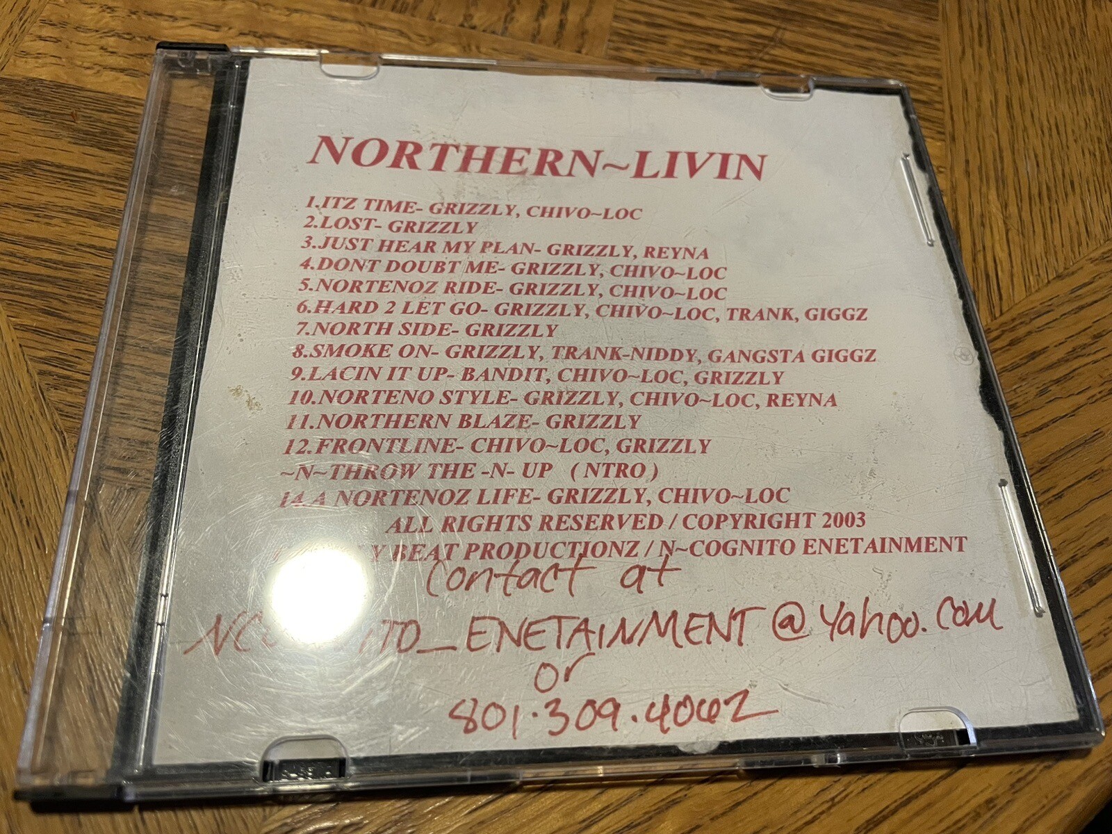 Northern Livin Vol 1: Crazy Rare!!! Trunk Release!! Og Press!! Norte ...
