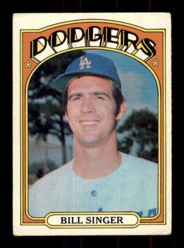 1972 Topps #25 Bill Singer VG-VGEX Dodgers 511279 | eBay