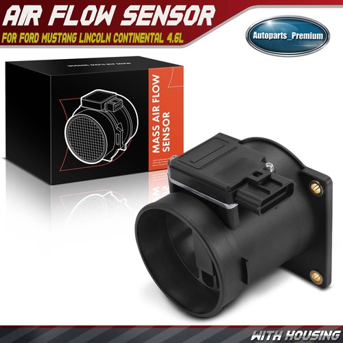 New Mass Air Flow Sensor w/ Housing for Ford Mustang Lincoln ...
