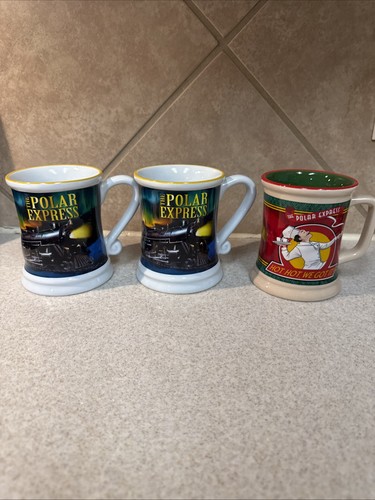 The Polar Express 3D Christmas Mug Raised Ceramic Hot Chocolate Mug Cup ...