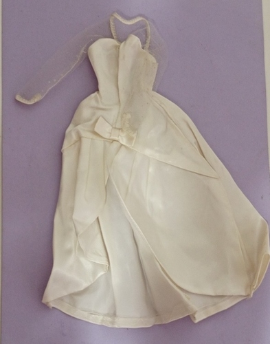 1960s Vintage Barbie Beautiful Bride Gown Dress #1698 | eBay UK