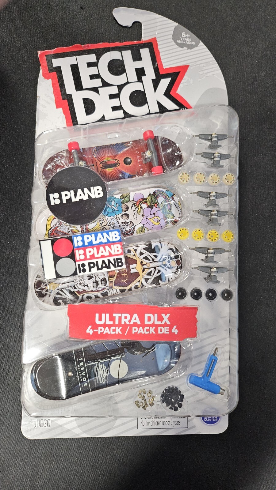 Tech Deck 4 PACK PLAN B Ultra DLX NEW Skateboard/Fingerboard Set | eBay