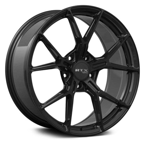 RTX RS01 Wheel 17x7.5 (38, 5x114.3, 67.1) Black Single Rim | eBay