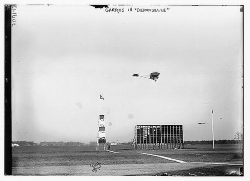 Garros in 'Demoiselle',Roland Garros,1888-1918,French Aviator,Airplane ...