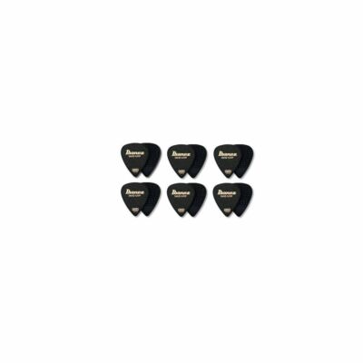 Ibanez Flat Pick Sand Grip Black (6 Pieces) | eBay