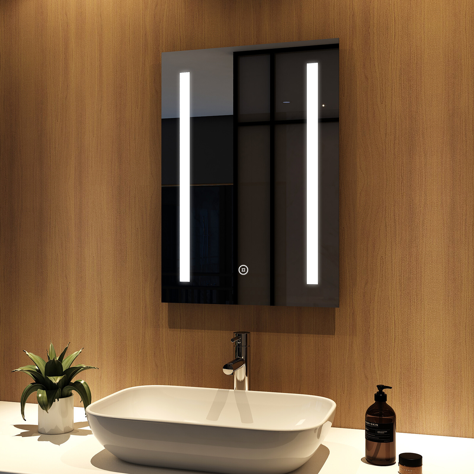 Spannende Badspiegel Led Touch Bild