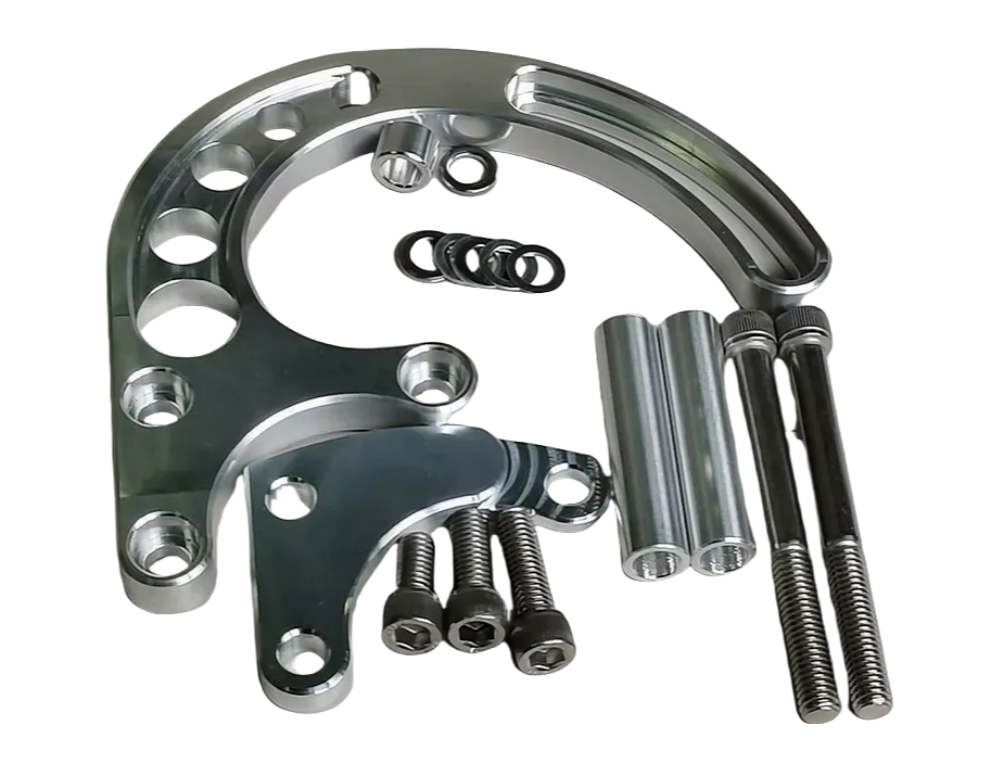 Small Block Chevy Serpentine Complete Kit w LWP A/C PS ALT SBC 350 400 ...