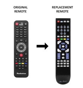 RM-Series® Replacement Remote Control for Manhattan Plaza HDR-S ...