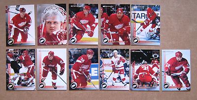 Detroit Red Wings 1997-98 Donruss Stanley Cup Teamset ! | eBay