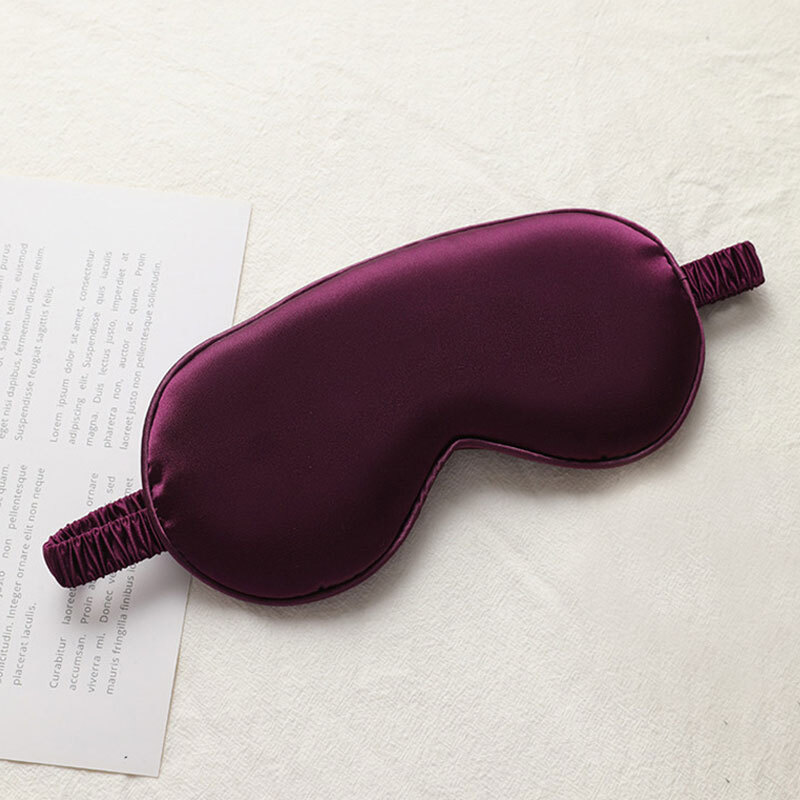 Silk Satin Sleep Eye Mask Night Cover Eye Sleeping Mask for Women Men ...