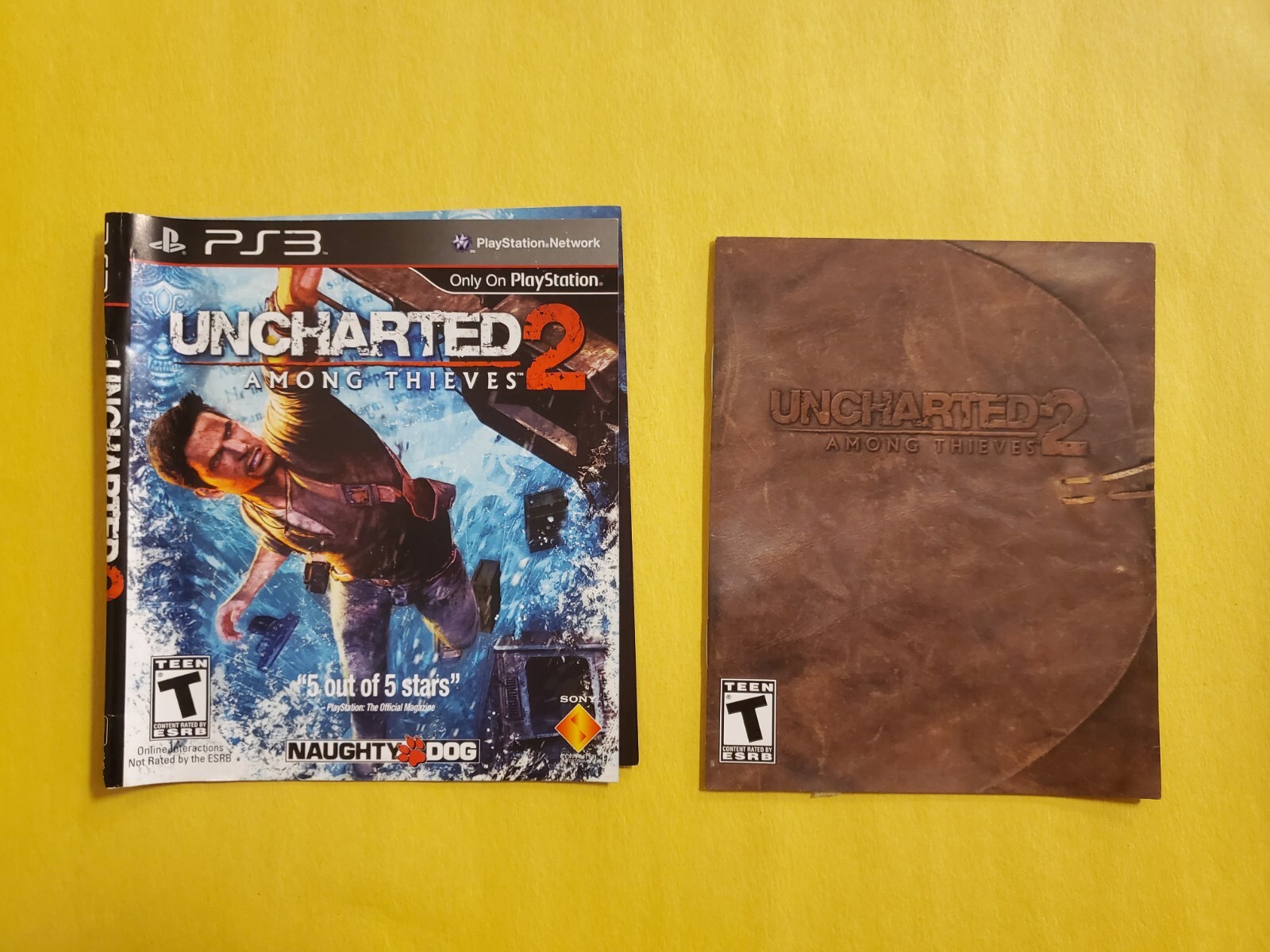 Uncharted 2: Among Thieves (Sony PlayStation 3, 2009) Manual And Cover ...