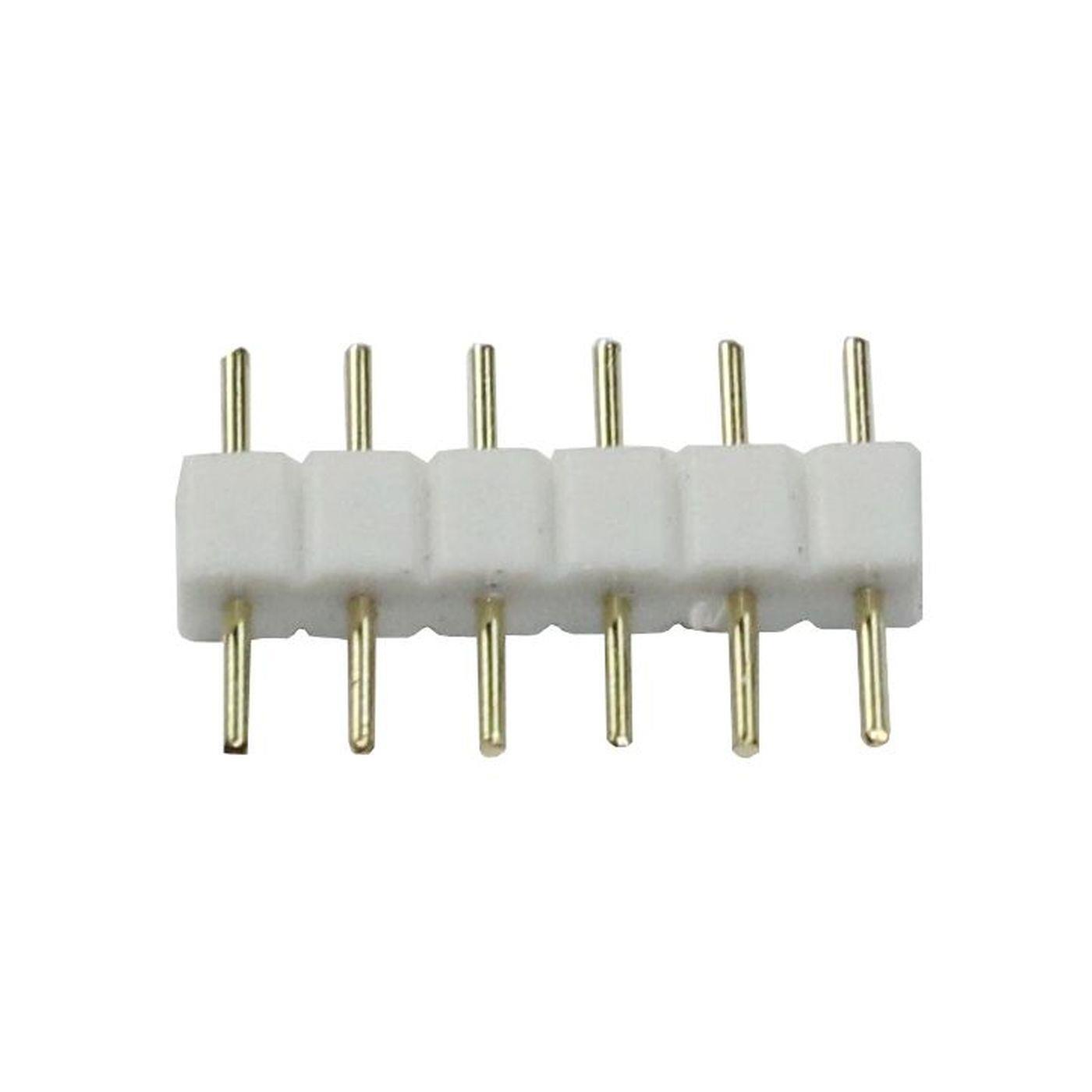 10x RGBW CCT LED Jumper 6 Pin Connector 15x3mm Adapter Coupling | eBay UK