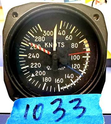 Aerosonic Maximum Airspeed Indictor P/N 130-380039-3 (AR) | eBay