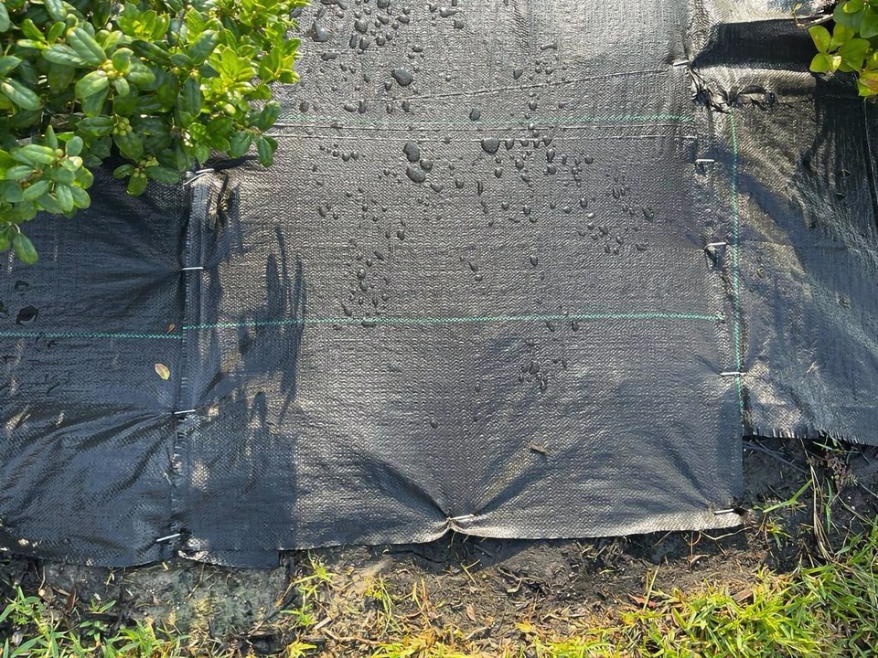 Heavy Duty Landscape Fabric 100 GSM, Weed Barrier, Garden Mat ...