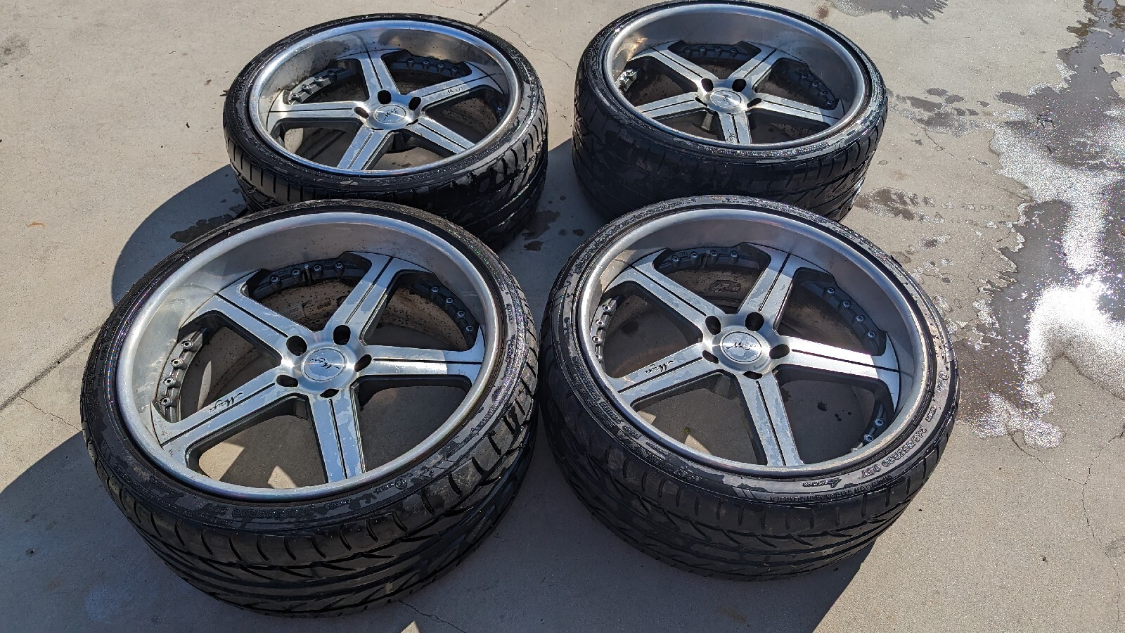 3 PIECE JDM MAYA TRAFFICSTAR WHEELS 20x10 20x9 5x120 BMW | eBay
