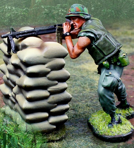 VIETNAM WAR THE COLLECTORS SHOWCASE GI GRUNT CS01071 FREE USA SHIPPING ...