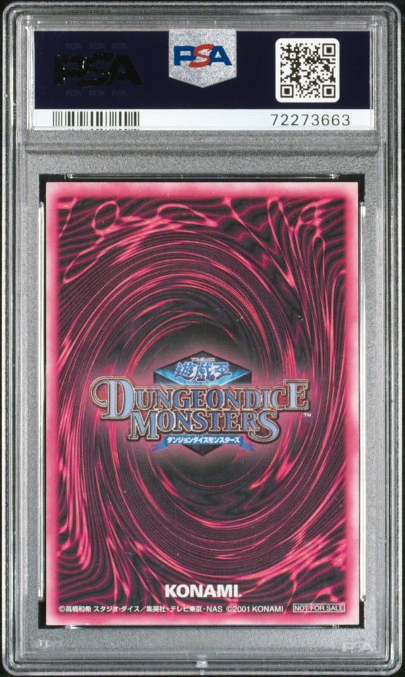 Yugioh Card Dark Magician Girl Blue DDM Promo 2001 PSA 7 NM | eBay