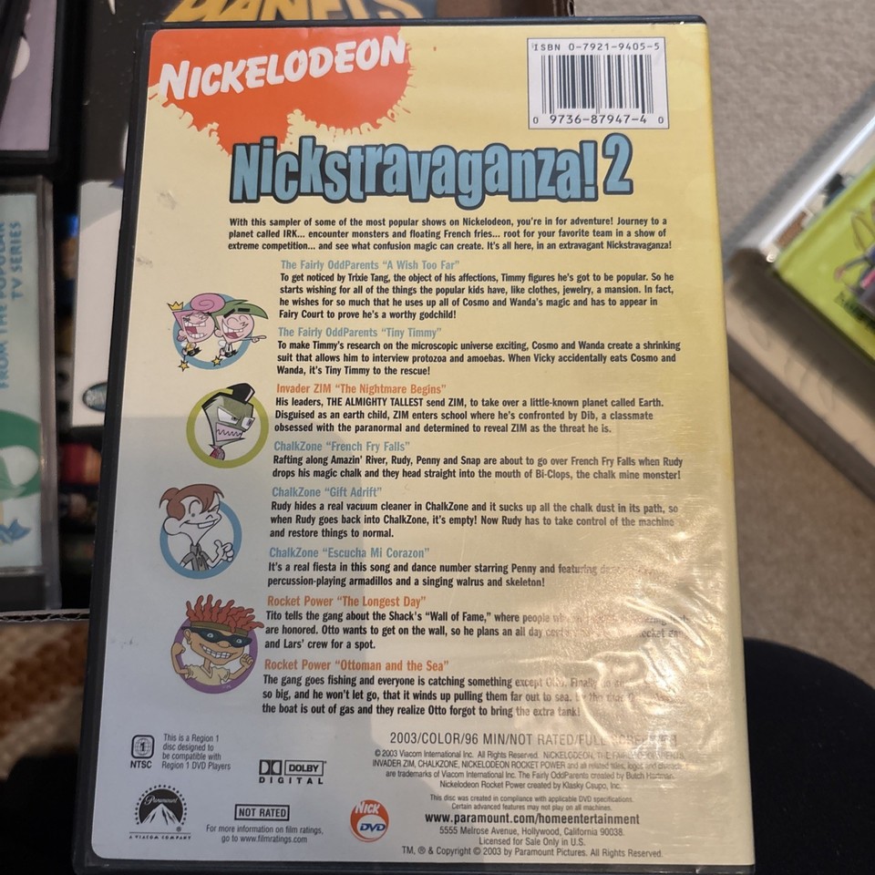Nickelodeon: Nickstravaganza! 2 (DVD w/ Insert, 2003) | eBay