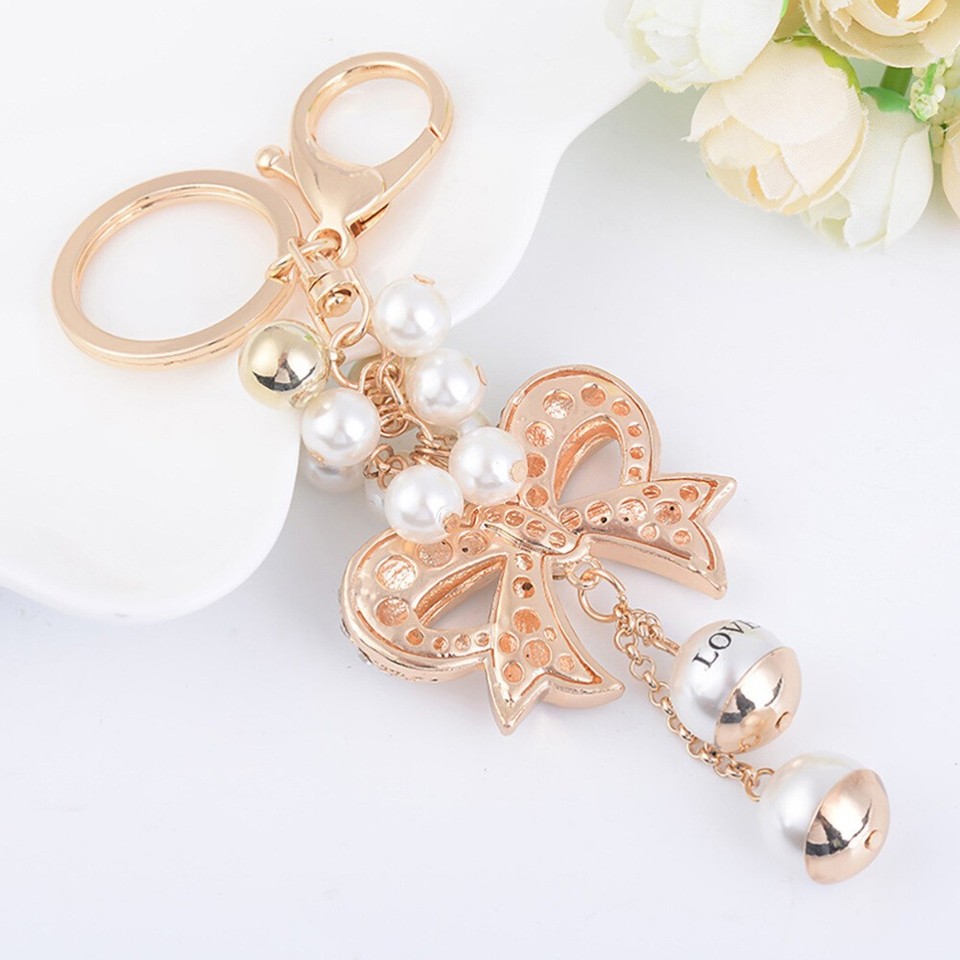 Women Car Keychain Crystal Keychain Fashion Bag Charms Keychain Women ...