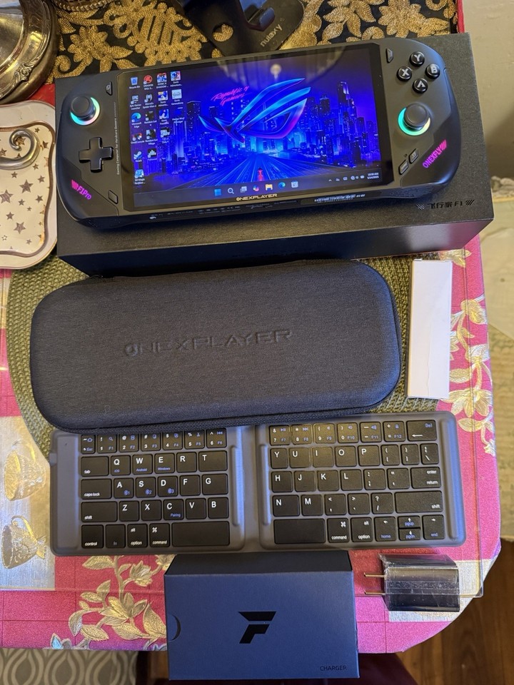 OneXPlayer OneXFly F1 Pro OLED AMD Ryzen 7 8840U 144Hz 32gb Ram 1TB | eBay