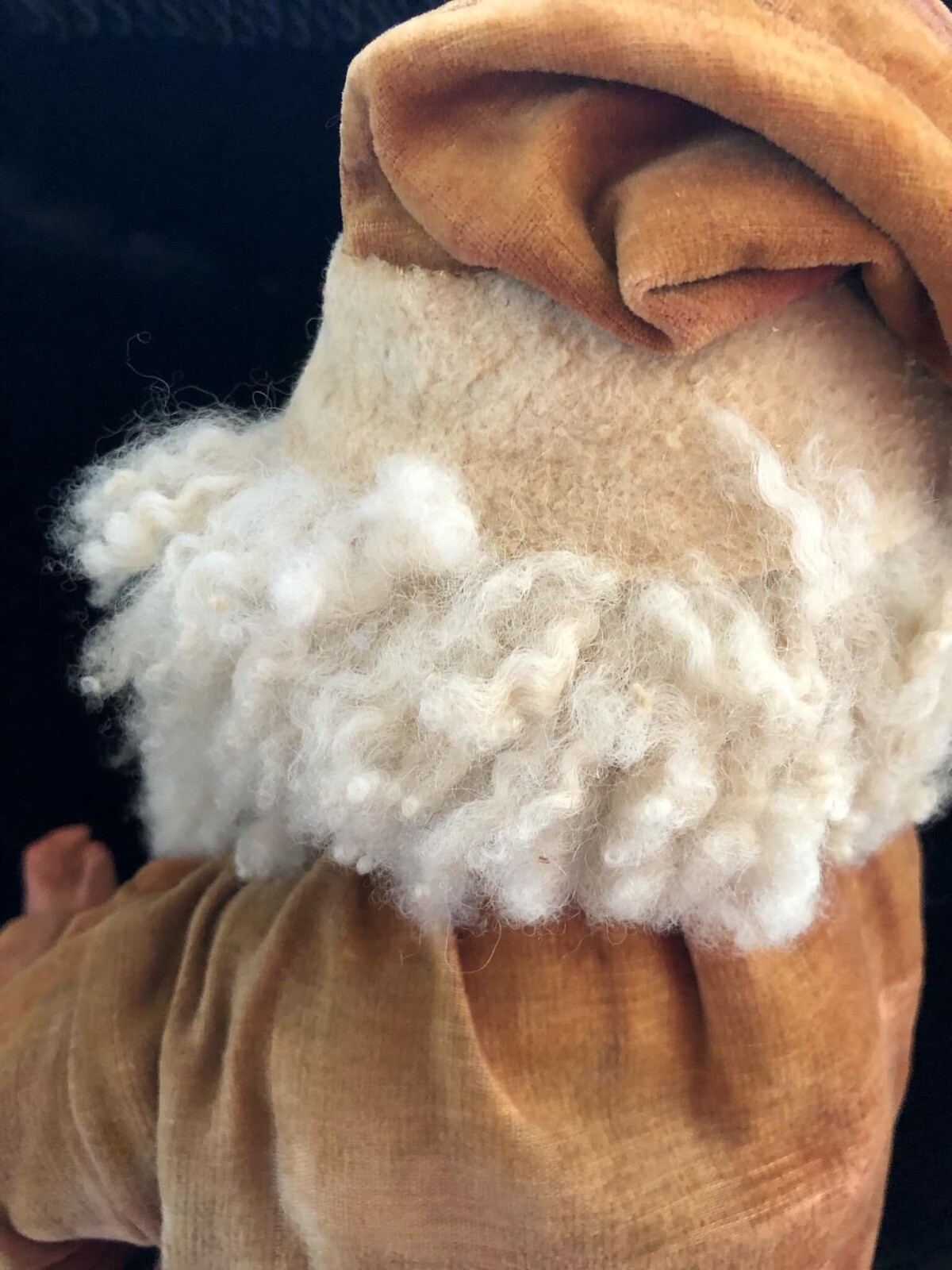 1920's Antique Santa Woodcutter with Goose Feather Tree Candy Container ...