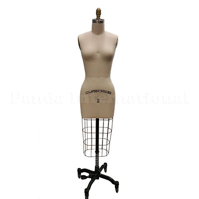 Professional Sewing Dress Form Size 2 Dressform Mannequin | eBay